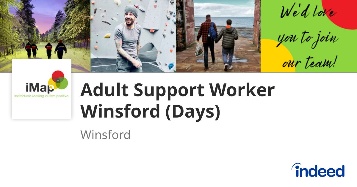 Adult Support Worker Winsford (Days) - Winsford CW7 1ER - Indeed.com