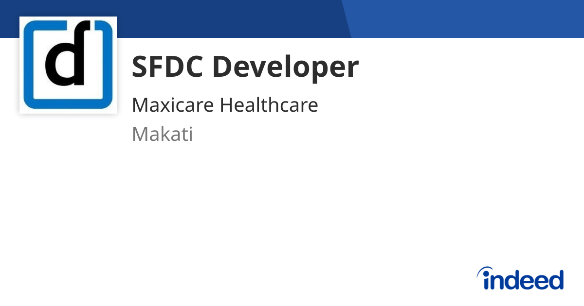 SFDC Developer - Makati - Indeed.com