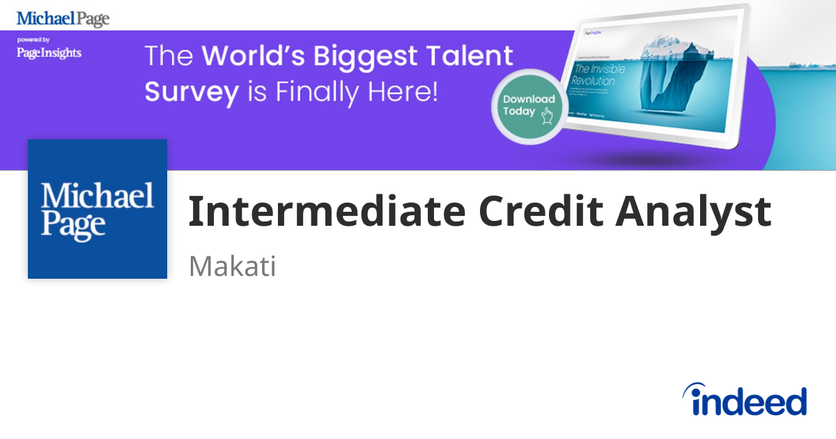 Intermediate Credit Analyst - Makati - Indeed.com