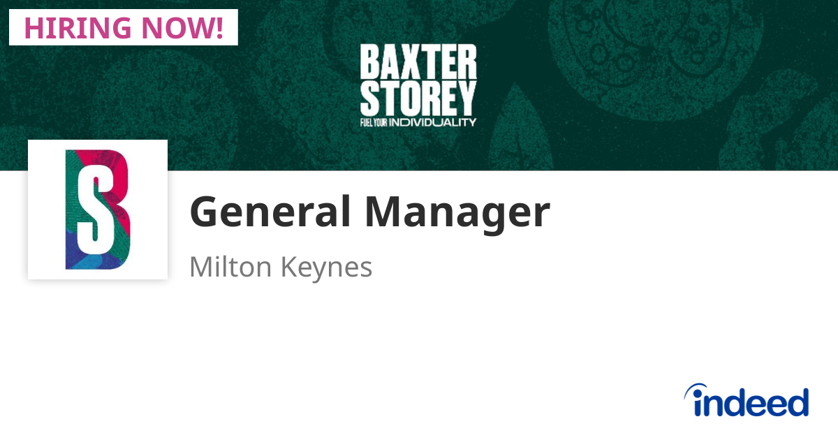 General Manager - Milton Keynes MK9 - Indeed.com