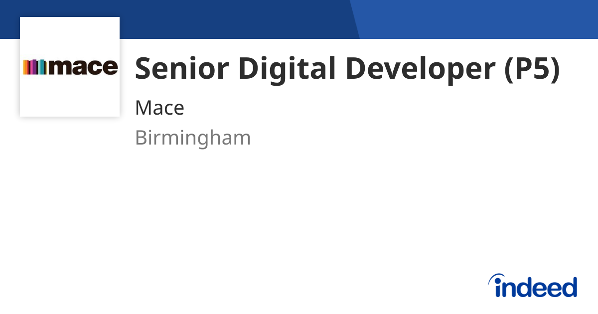 Senior Power BI Developer - Birmingham - Indeed.com