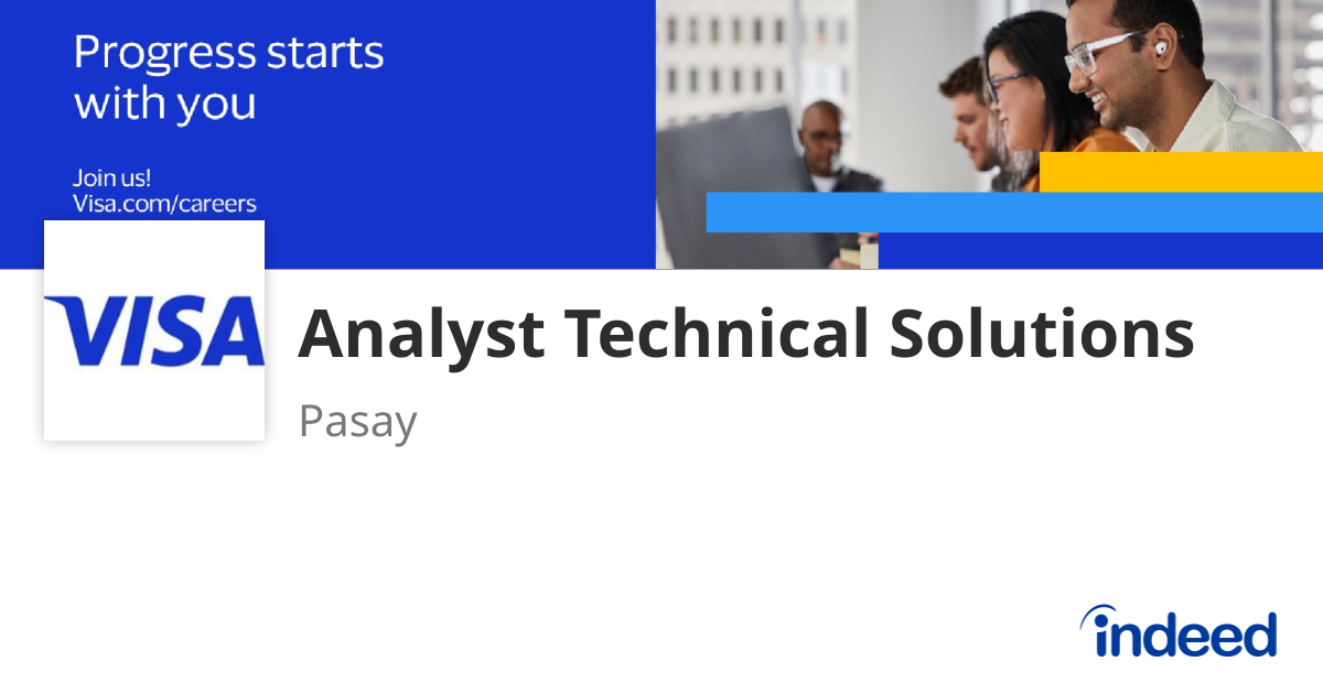 Analyst Technical Solutions - Pasay - Indeed.com