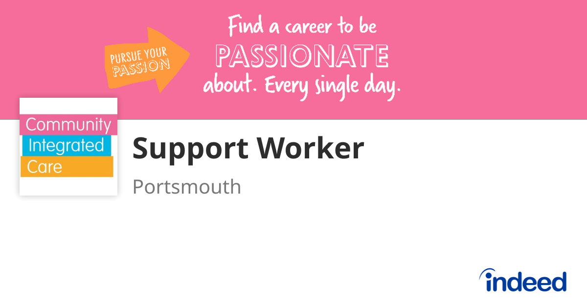 Support Worker - Portsmouth PO2 9PB - Indeed.com