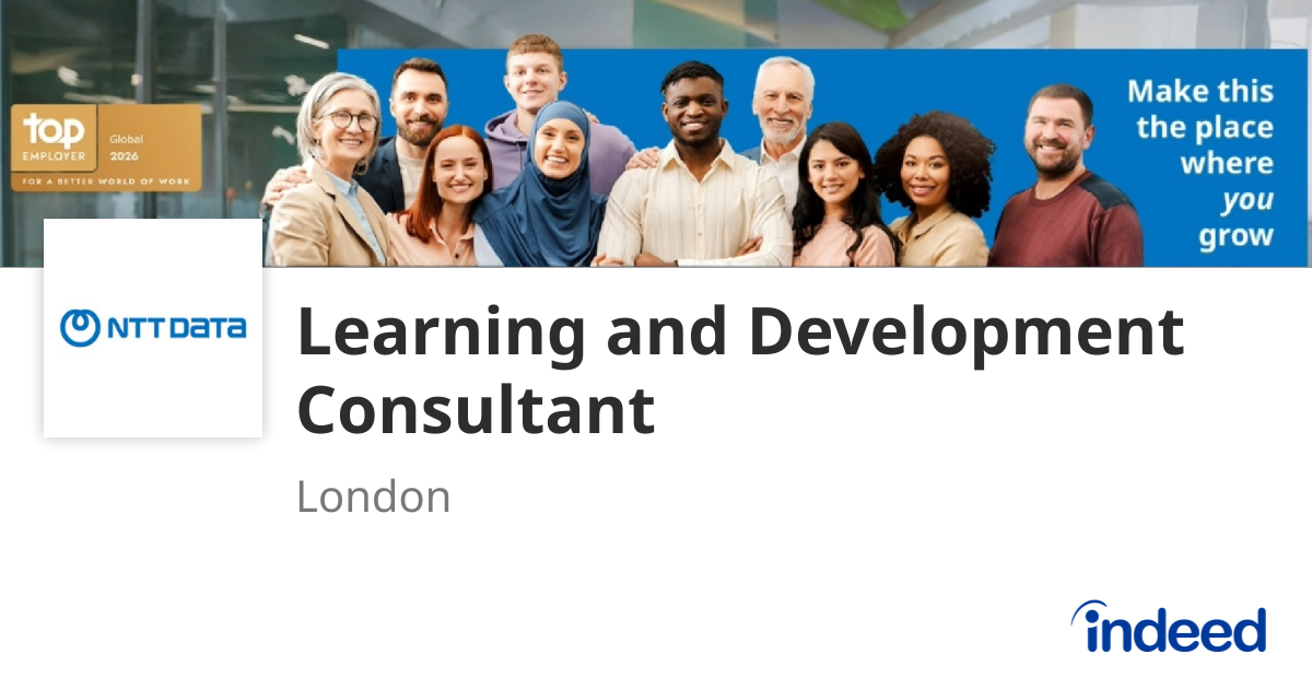 Learning and Development Consultant - London - Indeed.com