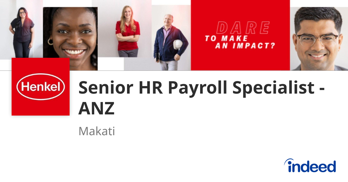 Senior HR Payroll Specialist - Makati - Indeed.com