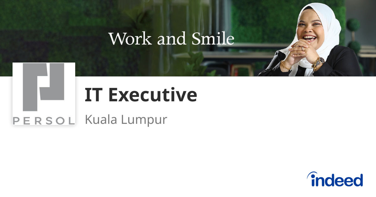IT Executive - Kuala Lumpur - Indeed.com
