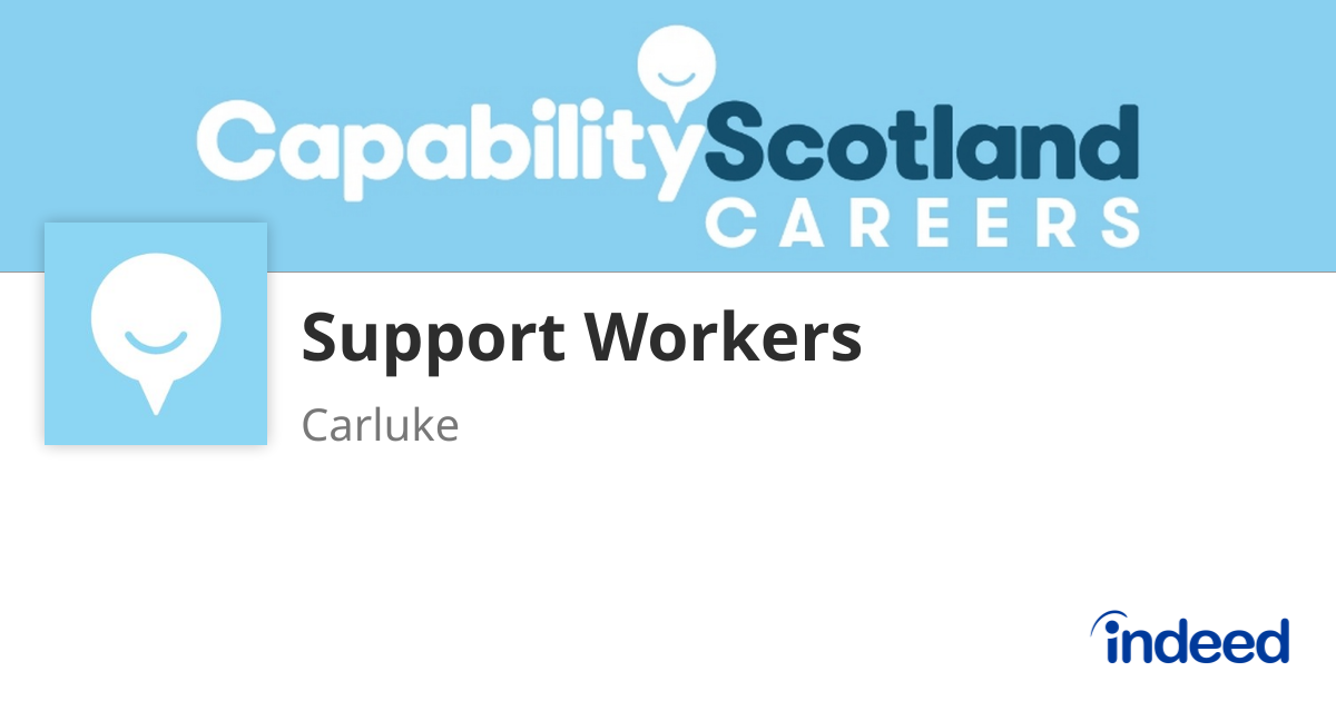 Support Workers - Carluke - Indeed.com