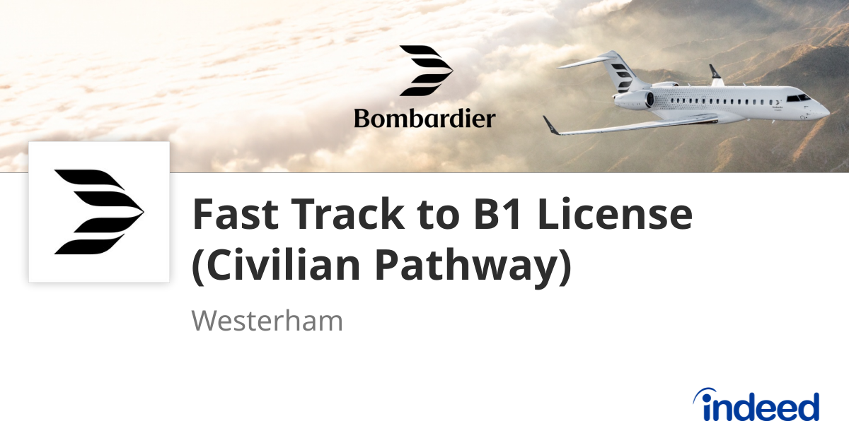 Fast Track to B1 License (Civilian Pathway) - Westerham TN16 3BN ...