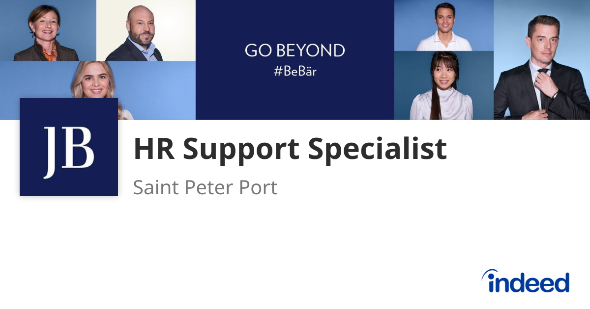 HR Support Specialist - Saint Peter Port - Indeed.com