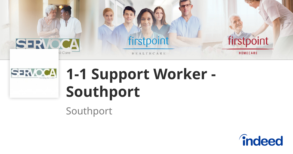1-1 Support Worker - Southport - Southport PR9 - Indeed.com