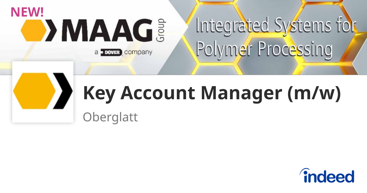 Key Account Manager (m/w) - Oberglatt, ZH - Indeed.com