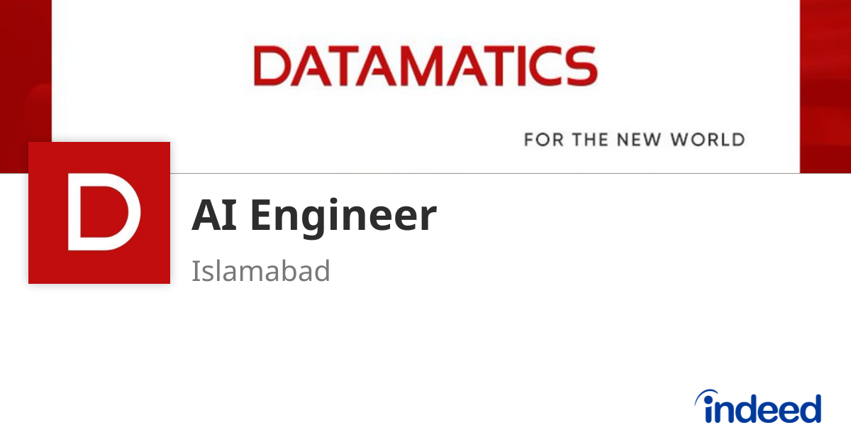 AI Engineer - Islamabad - Indeed.com