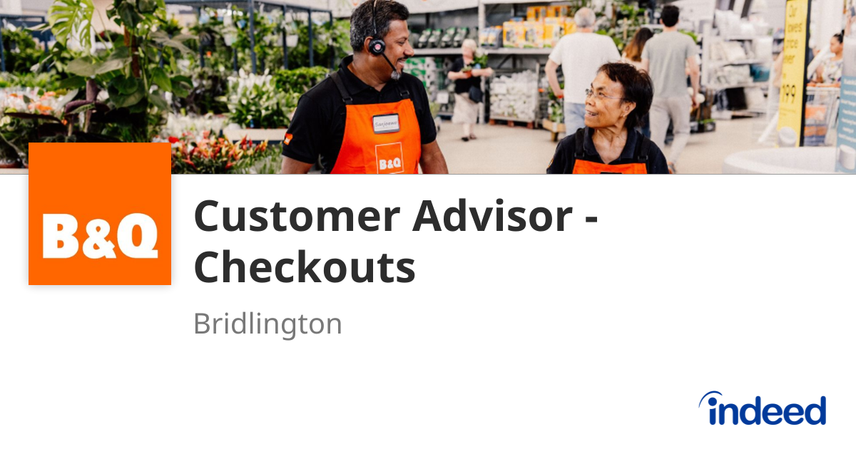 Customer Advisor - Checkouts - Bridlington YO15 3PE - Indeed.com