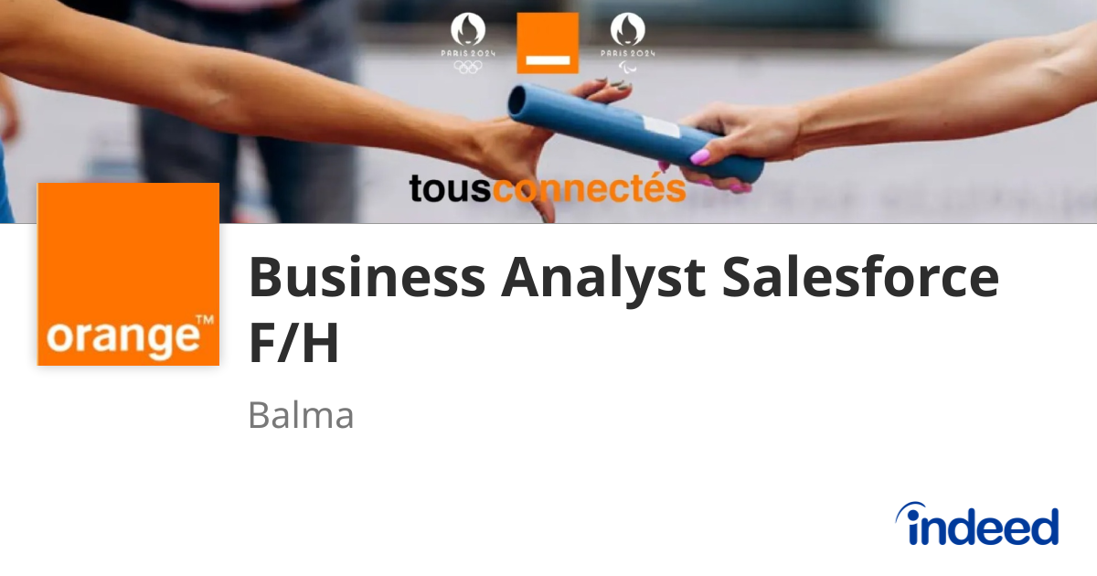 Business Analyst Salesforce F/H - 31130 Balma - Indeed.com