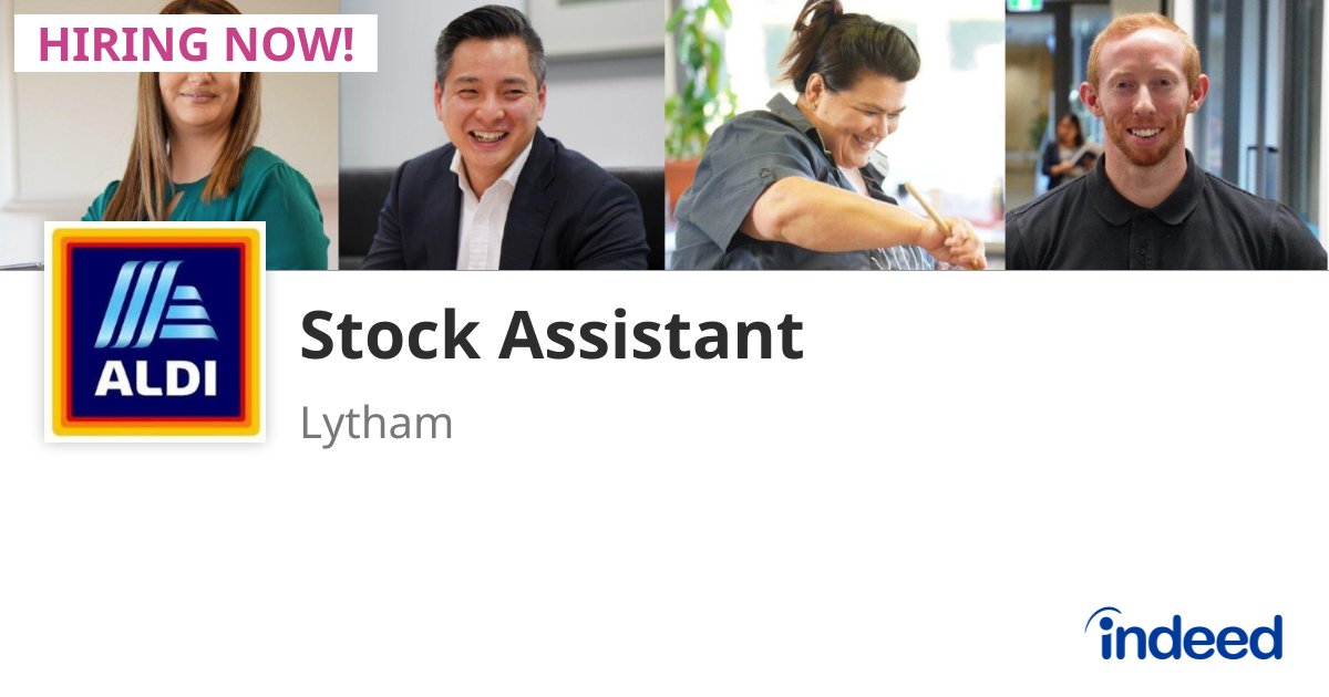 Stock Assistant - Lytham - Indeed.com
