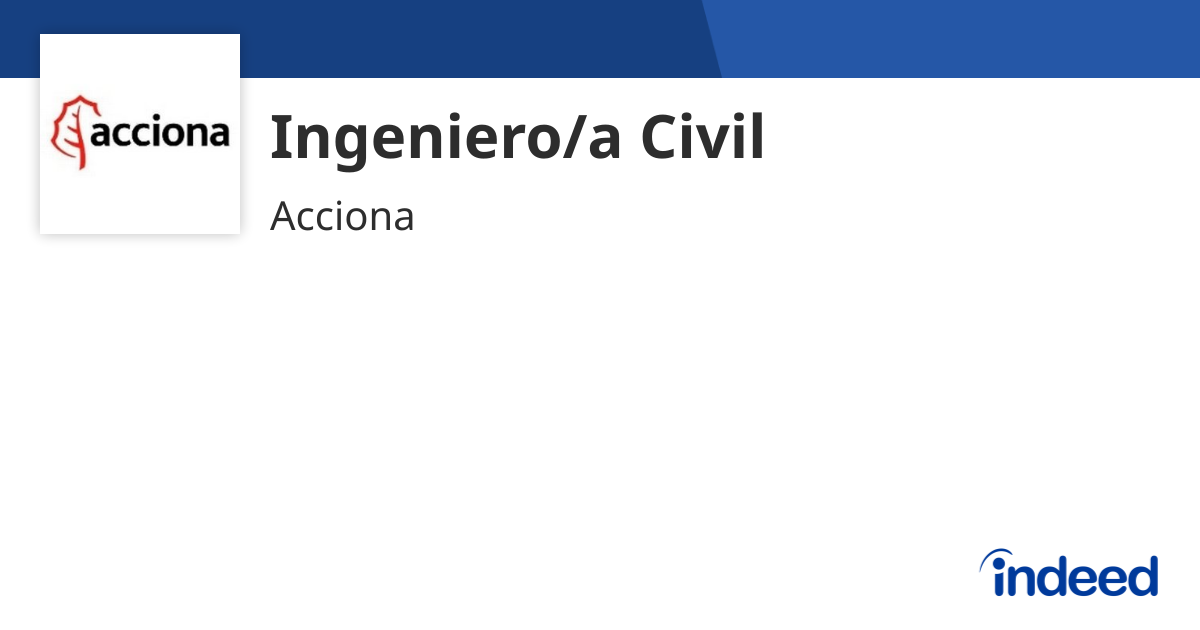 Ingeniero/a Civil - Navarra provincia - Indeed.com