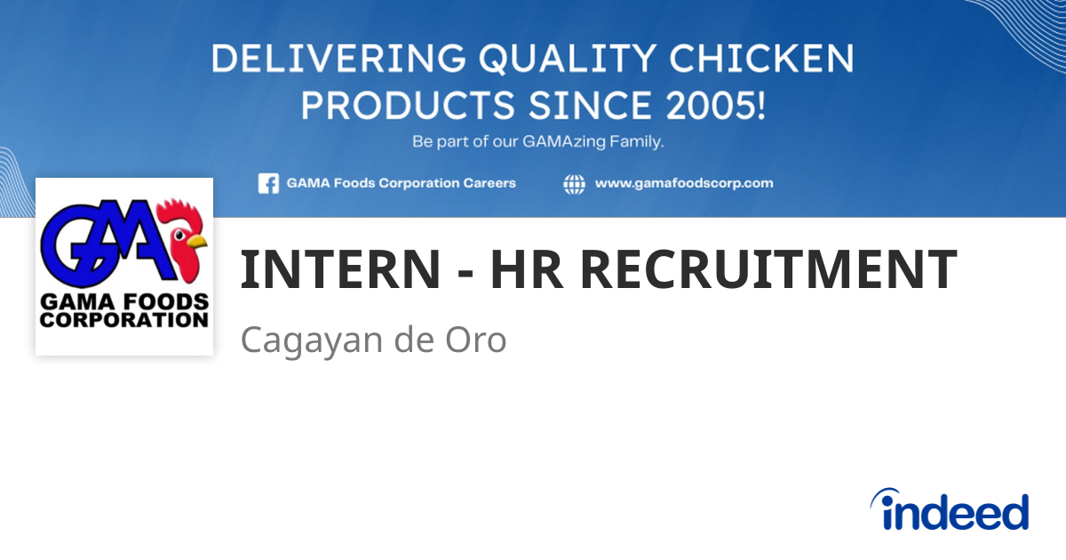 INTERN - HR RECRUITMENT - Cagayan de Oro - Indeed.com