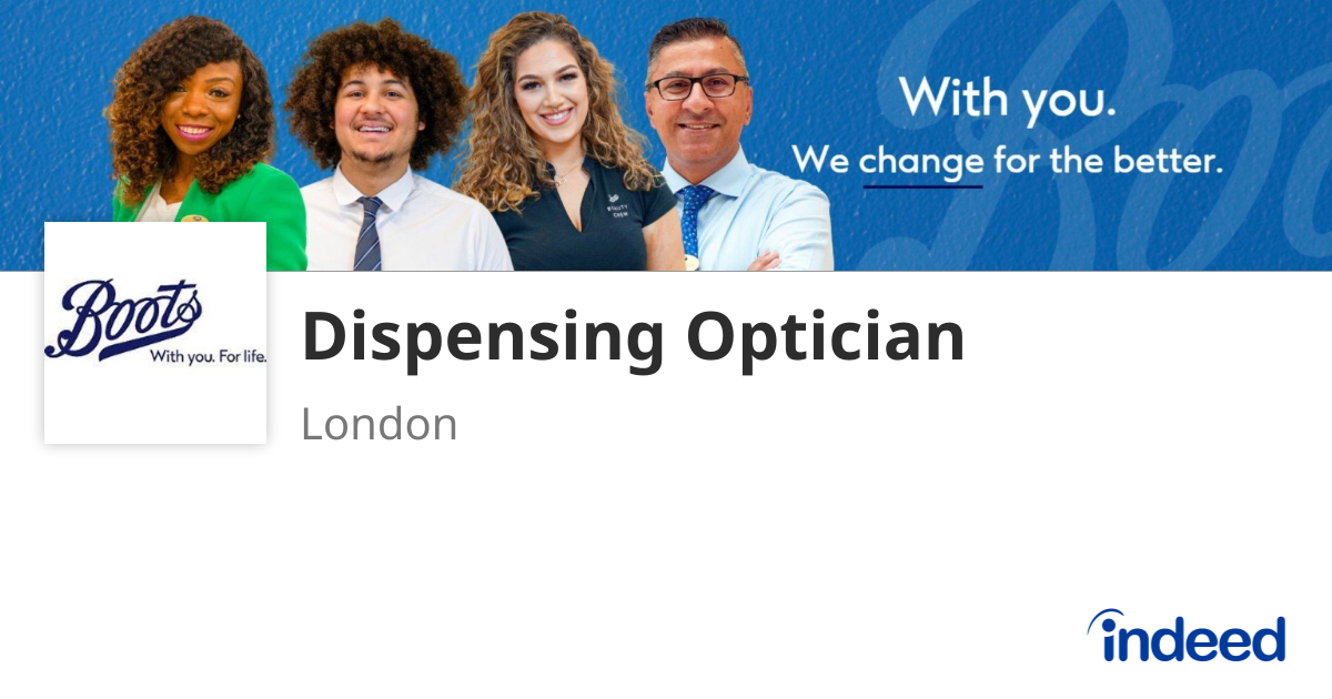 Dispensing Optician - London - Indeed.com