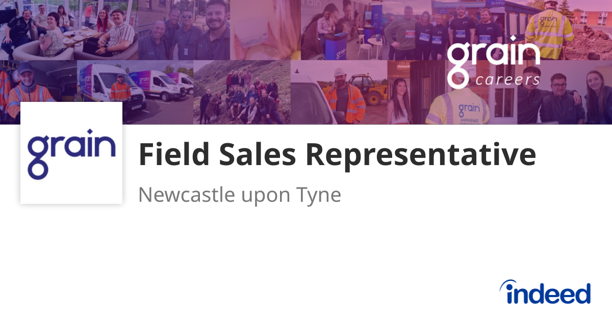 Field Sales Representative - Newcastle upon Tyne - Indeed.com