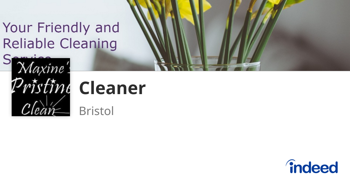Cleaner - Bristol BS1 - Indeed.com