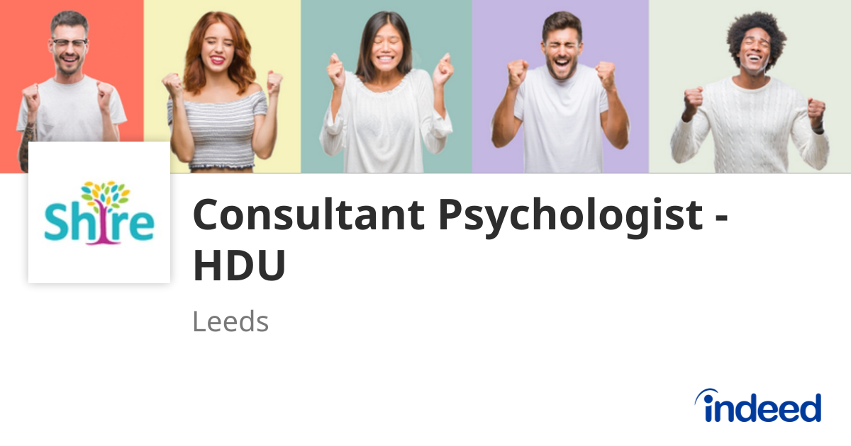 Consultant Psychologist - HDU - Leeds - Indeed.com