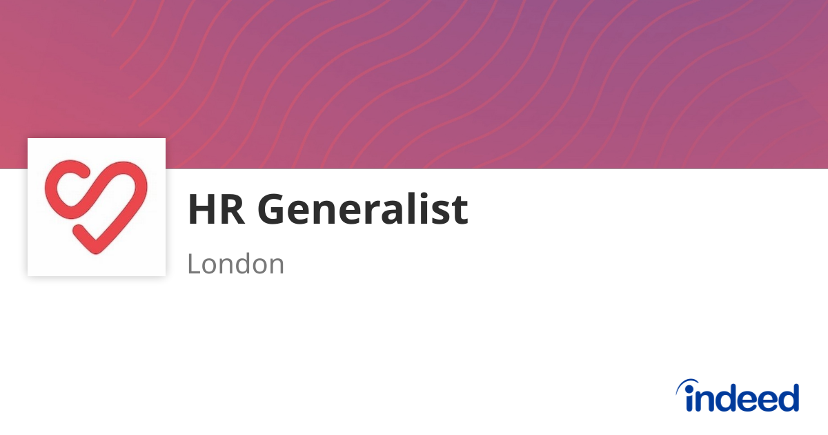 HR Generalist - London - Indeed.com