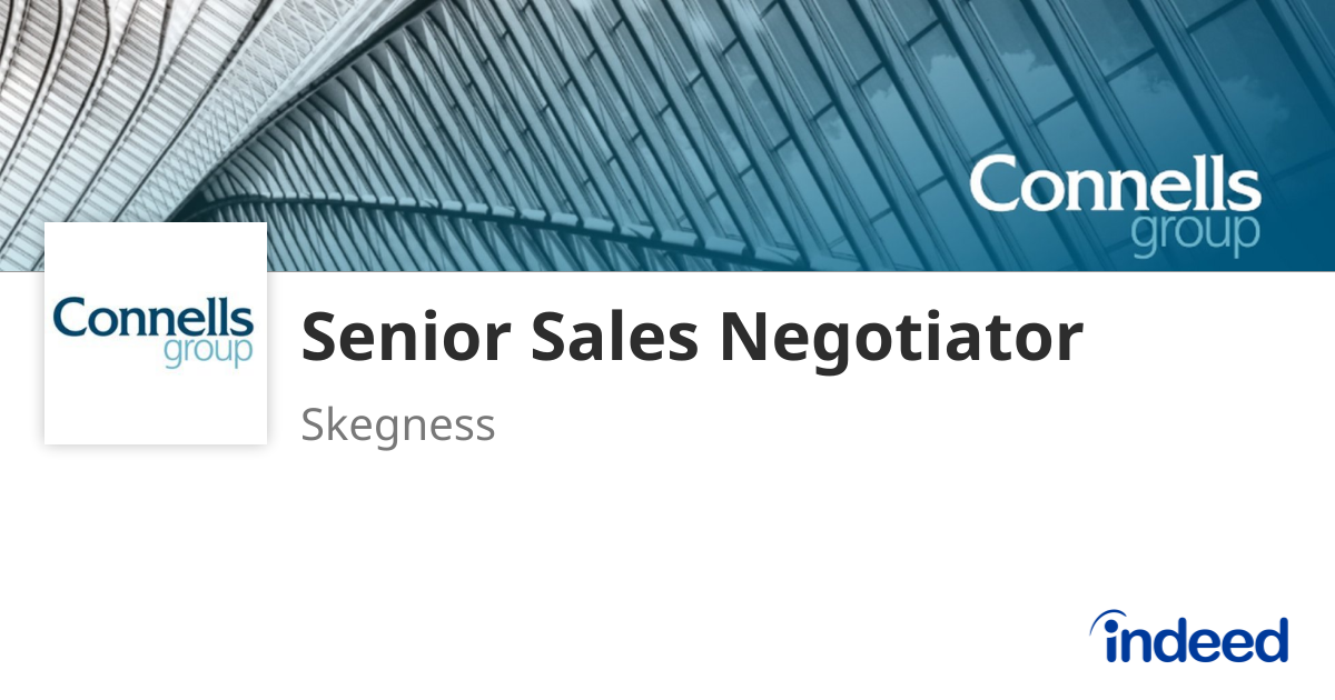 Senior Sales Negotiator - Skegness - Indeed.com