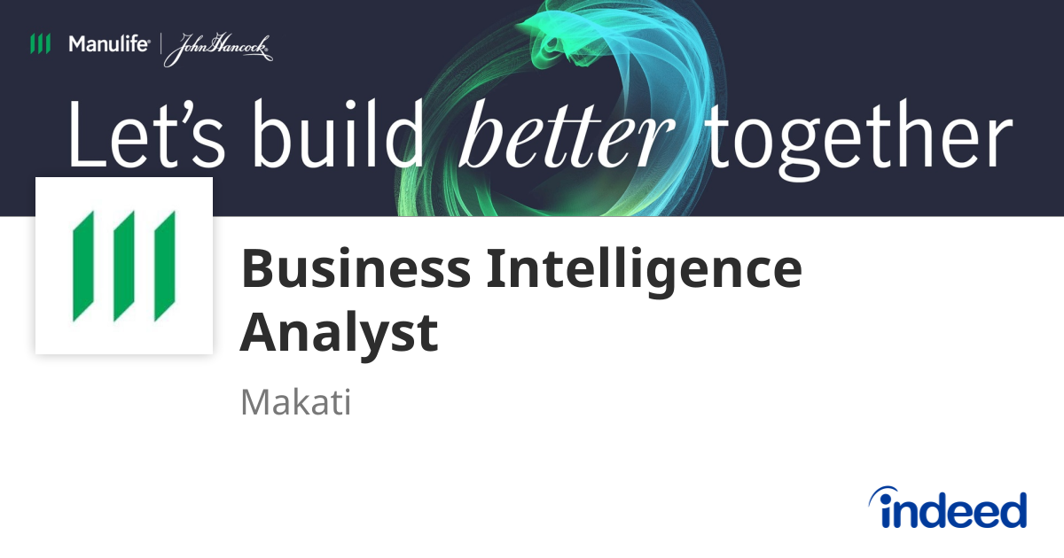 Business Intelligence Analyst - Makati - Indeed.com
