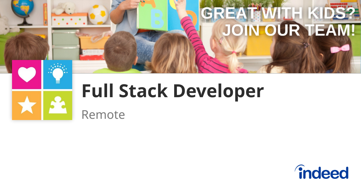 Full Stack Developer - Remote - Indeed.com