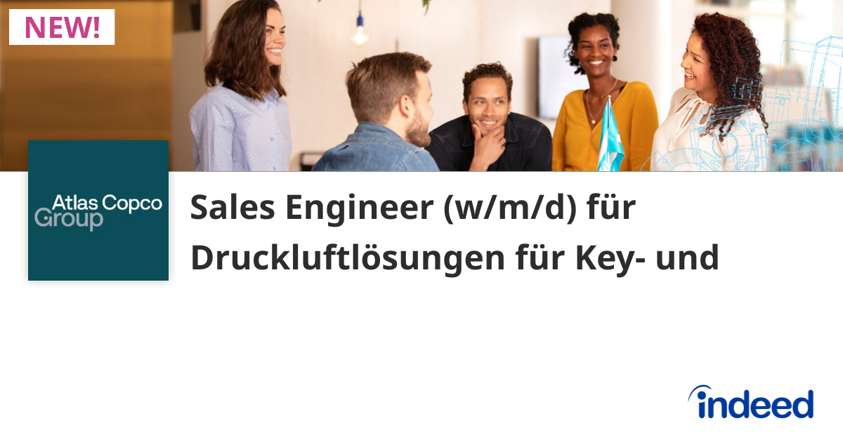 Sales Engineer (w/m/d) für Druckluftlösungen für Key- und Grosskunden - Ostschweiz - Schweiz ...