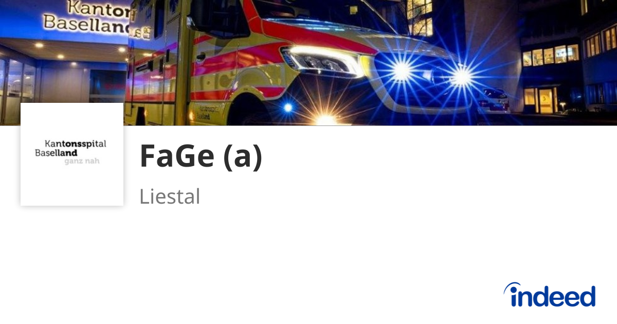 FaGe (a) - Liestal, BL - Indeed.com