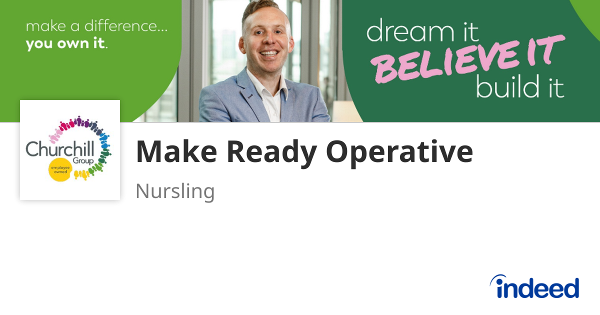 Make Ready Operative - Nursling - Indeed.com