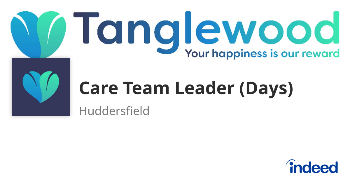 Care Team Leader (Days) - Huddersfield HD3 - Indeed.com