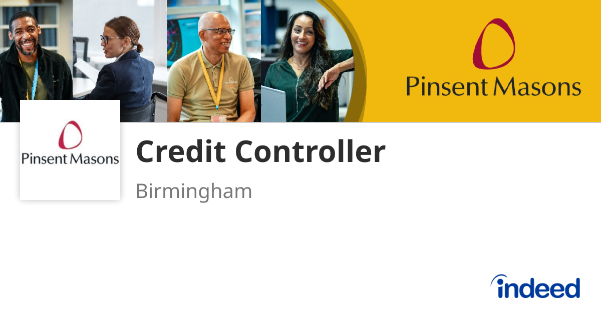 Credit Controller - Birmingham - Indeed.com