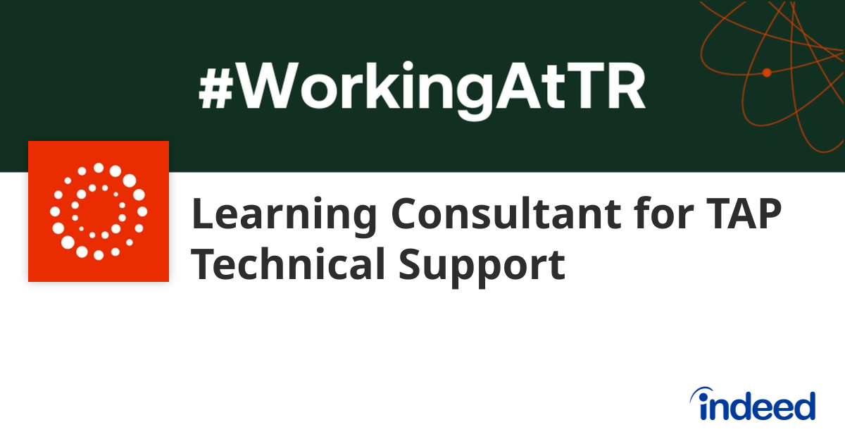 Learning Consultant for TAP Technical Support - Hyderabad, Telangana ...