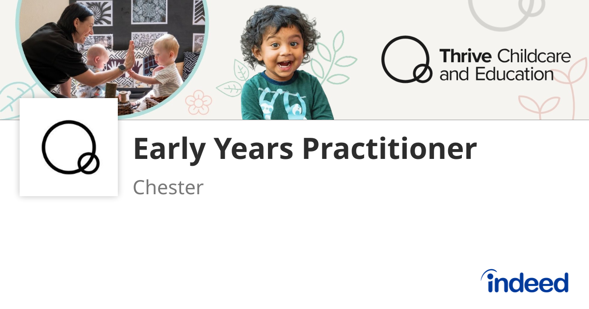 Early Years Practitioner - Chester CH3 7PZ - Indeed.com