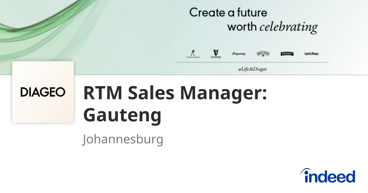 RTM Sales Manager: Gauteng - Johannesburg, Gauteng - Indeed.com