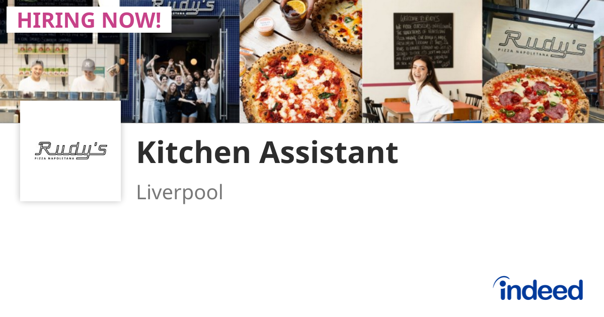 Kitchen Assistant - Liverpool L3 4AD - Indeed.com