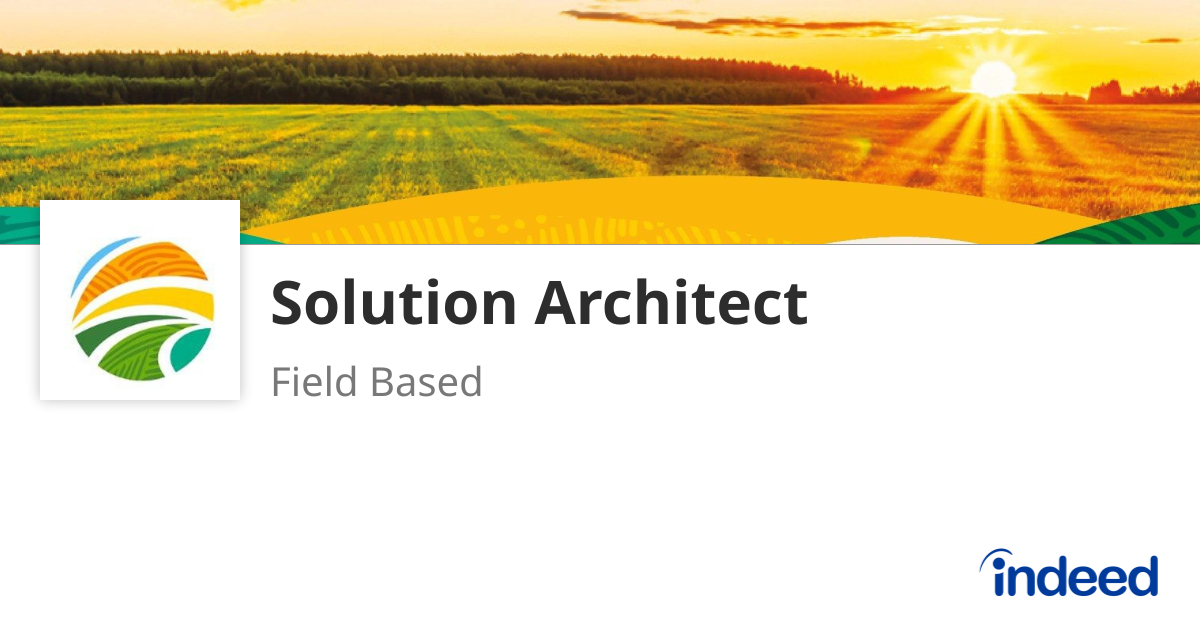 Solution Architect - Field Based - Indeed.com