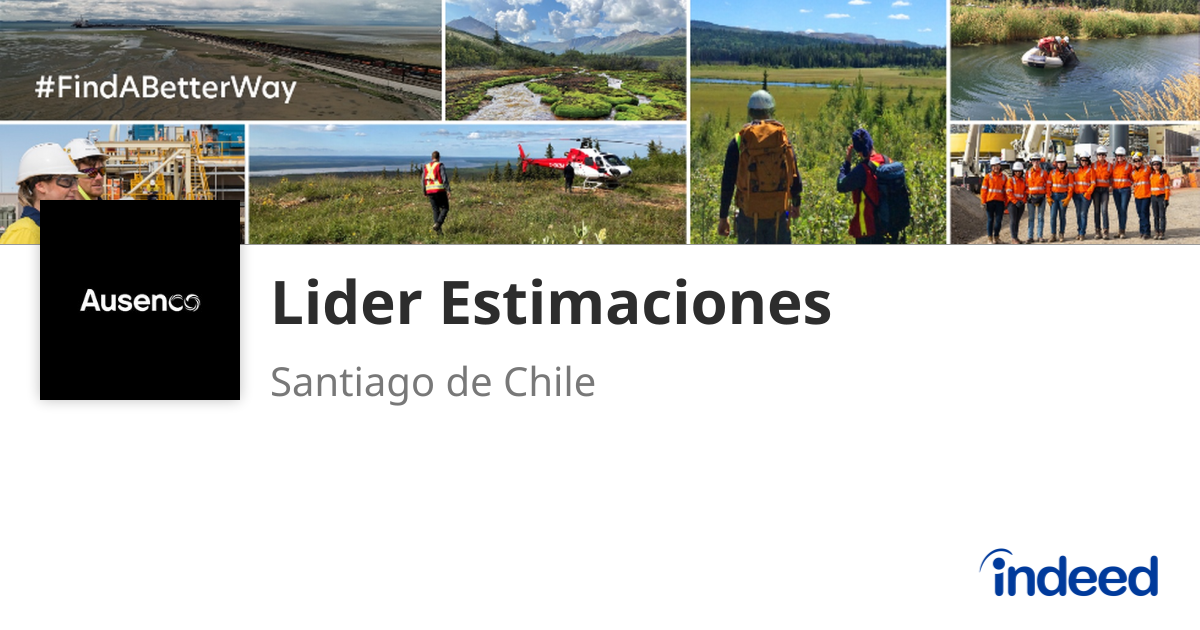 Lider Estimaciones - Santiago de Chile, Región Metropolitana - Indeed.com
