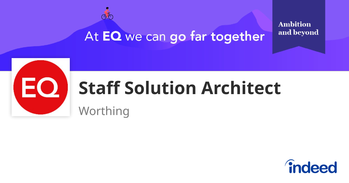 Staff Solution Architect - Worthing - Indeed.com
