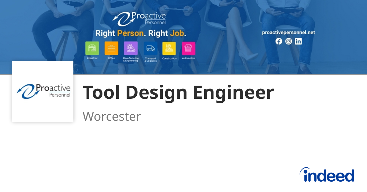 Tool Design Engineer - Worcester - Indeed.com