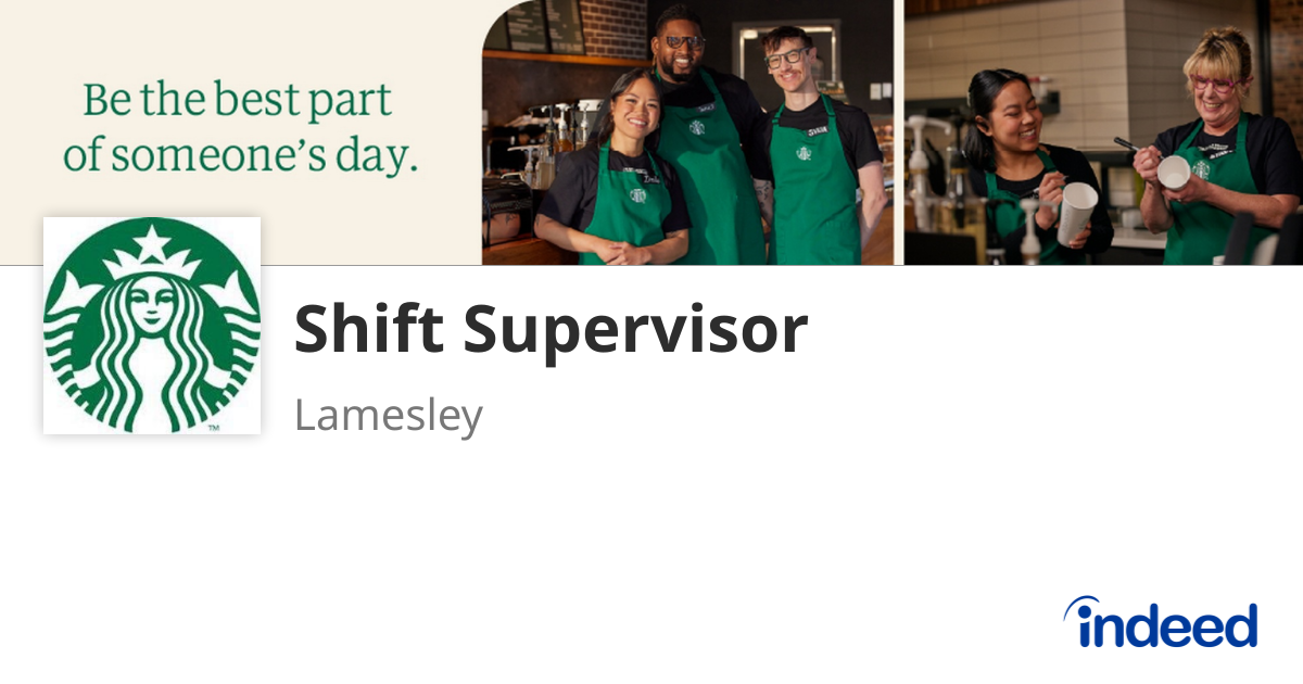 Shift Supervisor - Lamesley NE11 0JY - Indeed.com