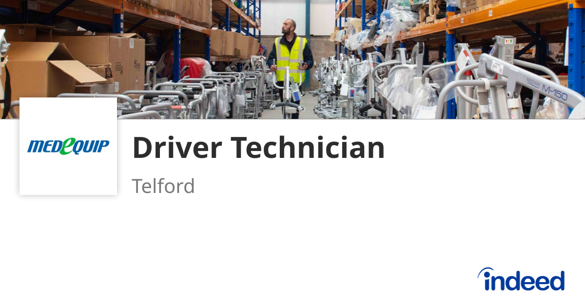 Driver Technician - Telford TF7 4PL - Indeed.com