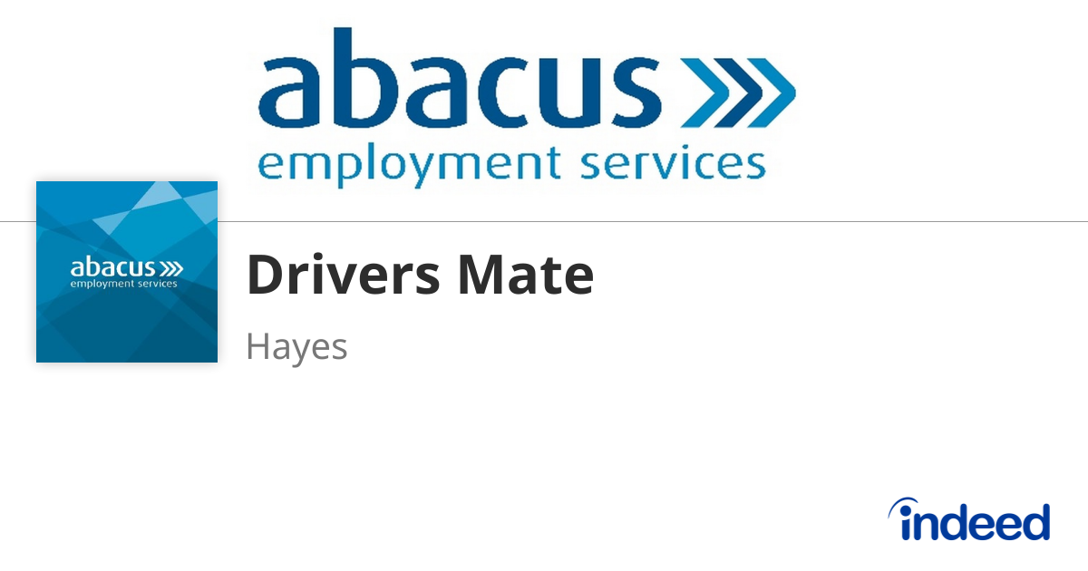 Drivers Mate - Hayes - Indeed.com