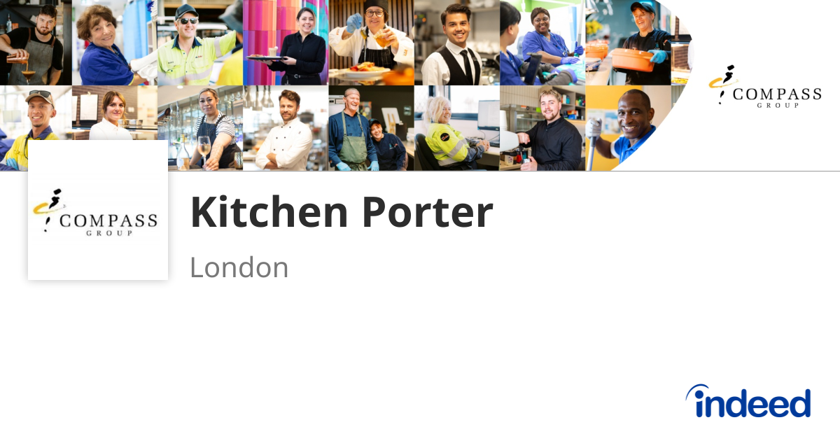 Kitchen Porter - London - Indeed.com