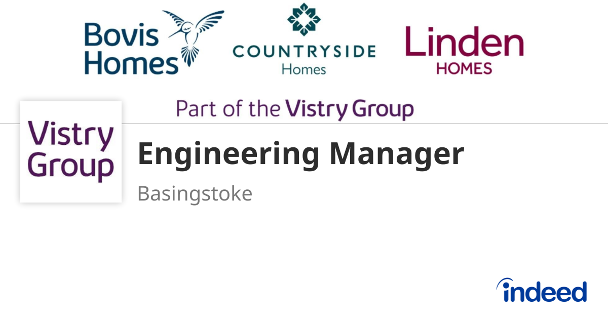 Engineering Manager - Basingstoke RG24 8GU - Indeed.com