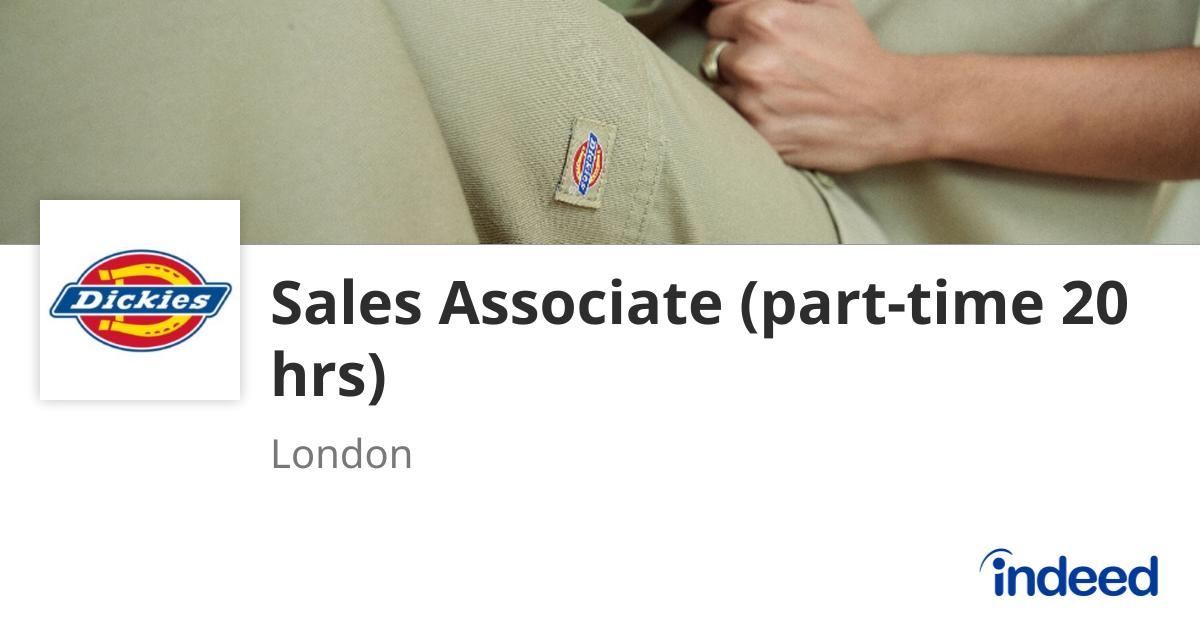 Sales Associate (part-time 20 hrs) - London W1F 7DP - Indeed.com