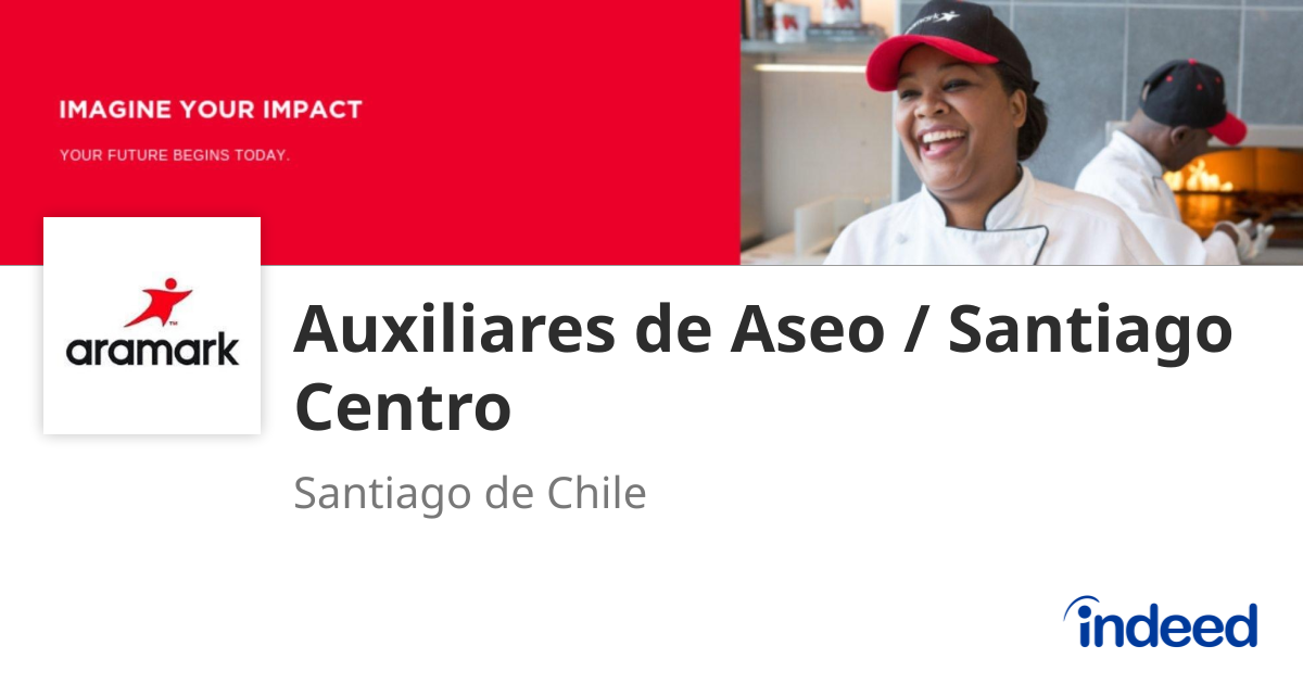 Auxiliares de Aseo / Santiago Centro - Santiago de Chile, Región ...