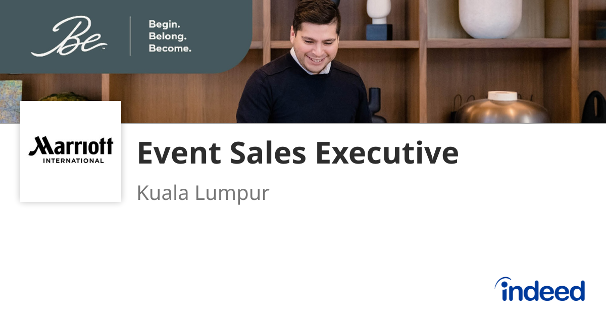 Event Sales Executive - Kuala Lumpur - Indeed.com